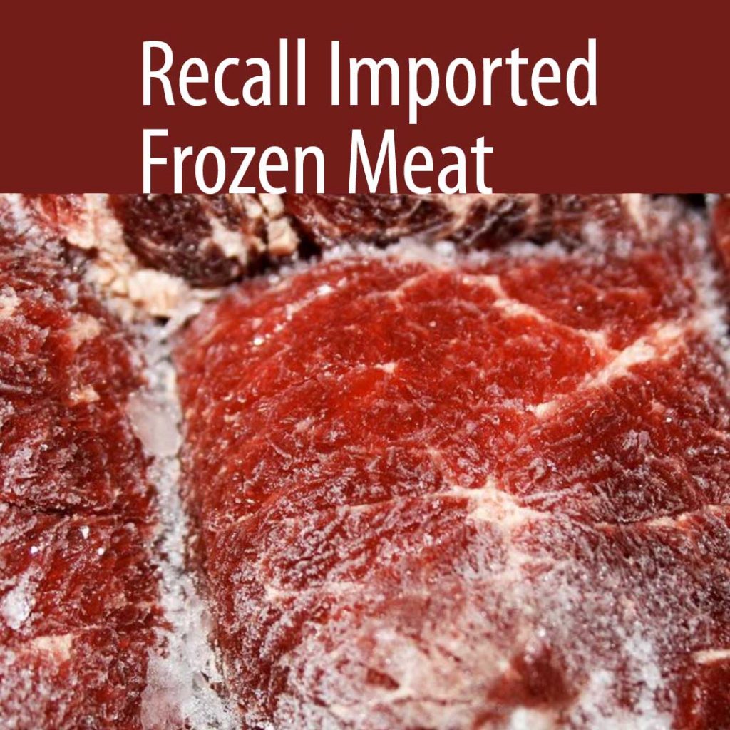 Recall Imported Frozen Meat from the Market – Consumers Association Penang
