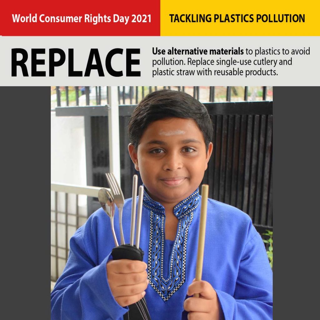 REPLACE plastic products or packaging with more sustainable ...