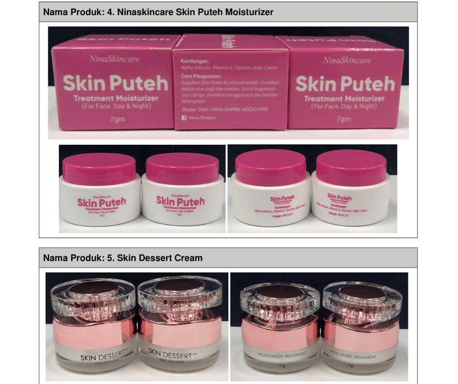 BANNED in Malaysia: 5 Cosmetic Products that Contain Scheduled Poisons ...