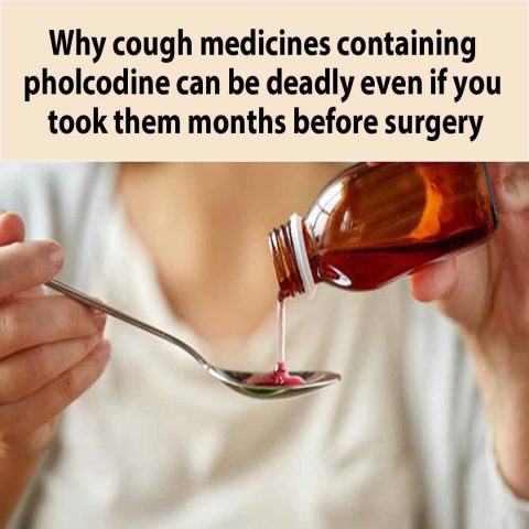 Why cough medicines containing pholcodine can be deadly even if you ...