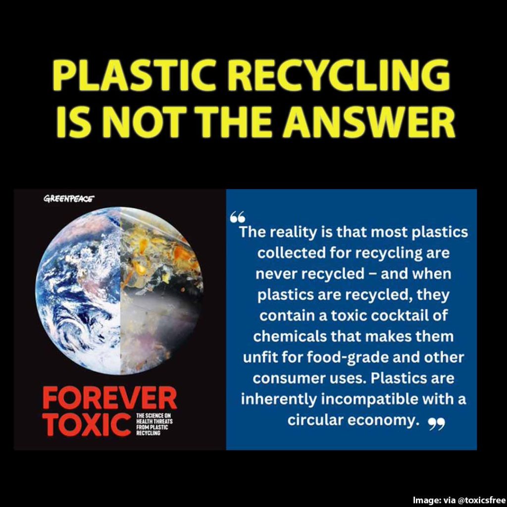 PLASTIC RECYCLING IS NOT THE ANSWER – Consumers Association Penang