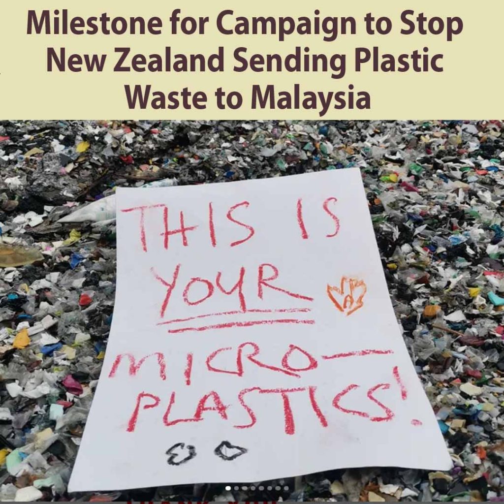 Milestone for Campaign to Stop New Zealand Sending Plastic Waste to ...